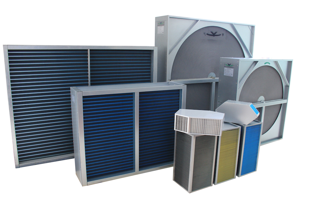 Heat recovery heat exchanger for coating waste heat in the production ...